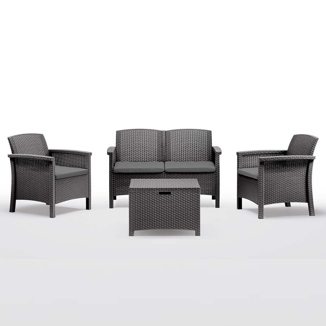 Baštenski set Venezia 2 - antracit - Terezza