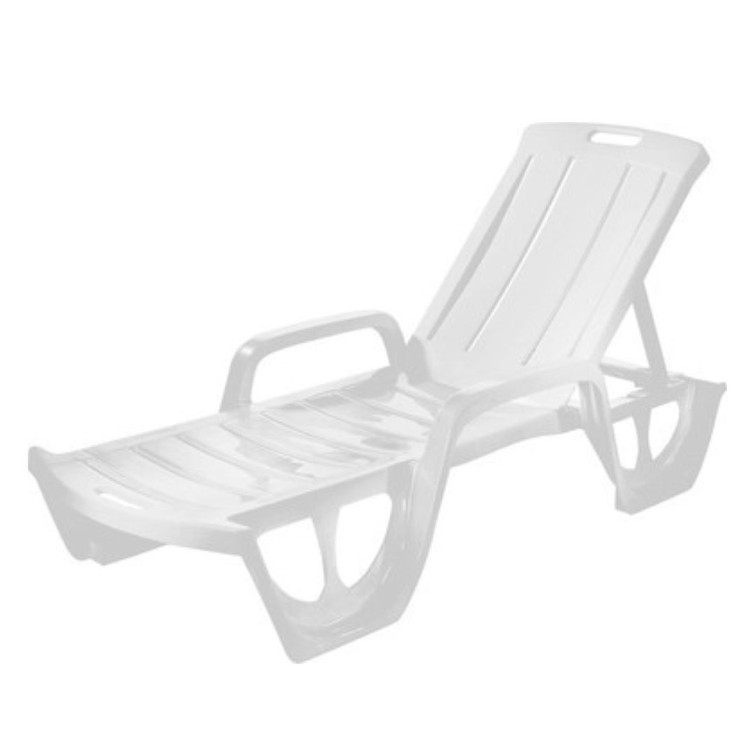 Ležaljka Florida - bela - Terezza